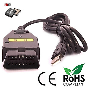 AuraTech DCAN k+ INPA ediabas Interface Coding Support E serials Interface for R56 E87 E93 E70