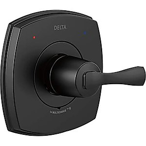 DELTA FAUCET T14076-BL 14 Series Valve Only Trim Only, Matte Black