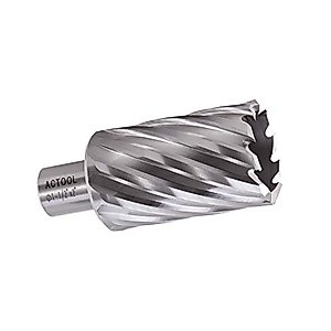 ACTOOL 1-1/2" Diameter × 2" Depth of Cut HSS ANNULAR Cutter with 3/4'' Weldon Shank