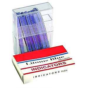 GSC International PHTP-02-12 Blue Litmus Paper, Case of 12 Packs of 100