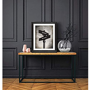 Couples Gift Ideas | Customized Gifts - Engagement Gifts for Couples | Wedding Gifts | One Year Anniversary Gifts for Men | Personalized Street Sign | Lovers Crossroads | One Year Anniversary Gifts