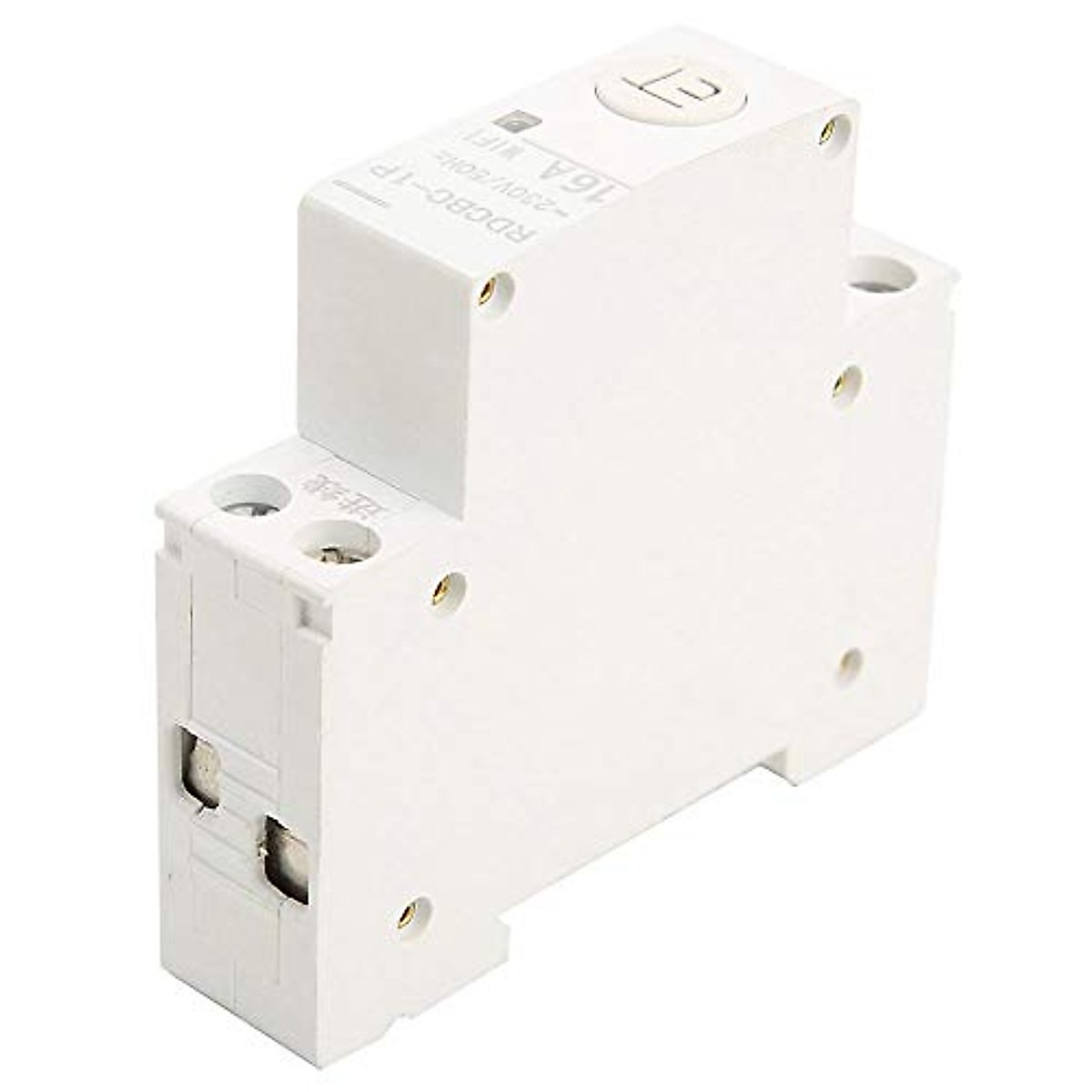 Smart Breaker 1P AC230V IP20 Intelligent Circuit Breaker Remote Control Miniature Circuit Breakers Switch Overload for Distribution Box (1P 16A)