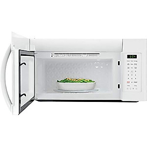 Frigidaire FFMV1846VW 30" White Over the Range Microwave with 1.8 cu. ft. Capacity, 1000 Cooking Watts, Child Lock and 300 CFM in White