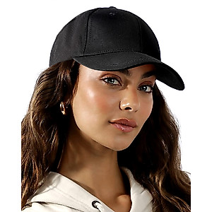 Womens Satin Lined Baseball Cap Exclusive Sport Strapback Hat for Men Unisex Versatile Vintage Dad Hat Black