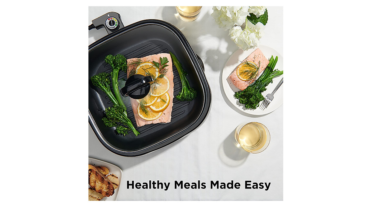 Chefman Electric Grill & Skillet: 7-in-1 Versatile Cooker