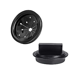 Garbage Disposal Splash Guard Sink Stopper Sink Baffle Disposal Replacement,3-1/8 Inch Multi-Function Drain Plugs,Splash Guard for Sink,Sink Rubber Guard,Suitable for Waste King,Whirlaway