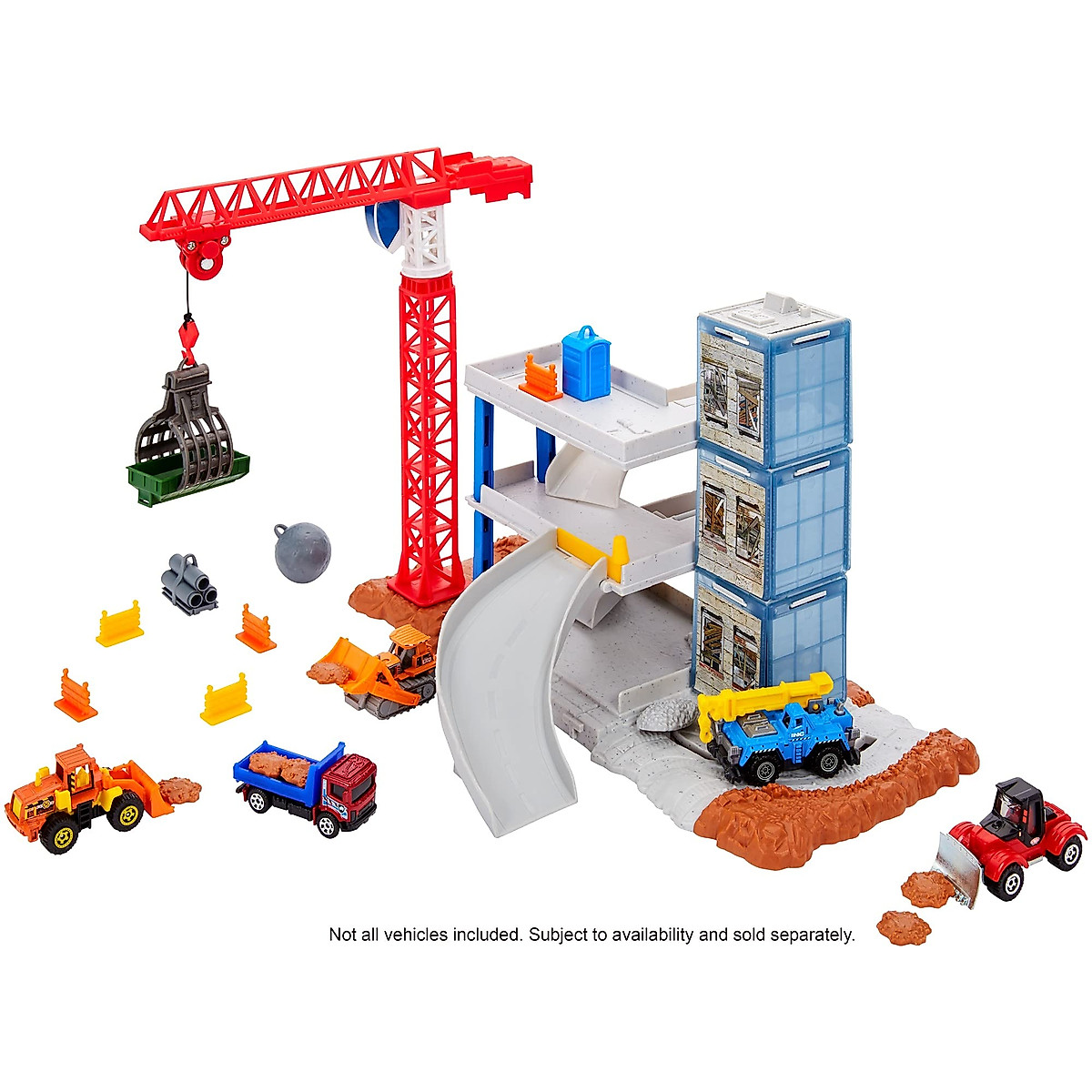 Matchbox Downtown Demolition Playset
