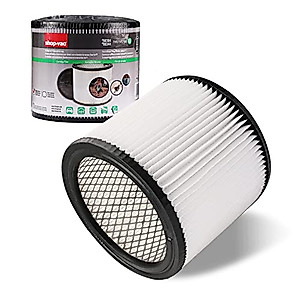 Shop-Vac 90304/90344 Replacement Cartridge Filter, Fits most Shop-Vac Dry Vacuums 5 Gallon and above, Original, Reusable, 1 Pack