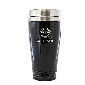 Nissan Atltima Black Travel Mug