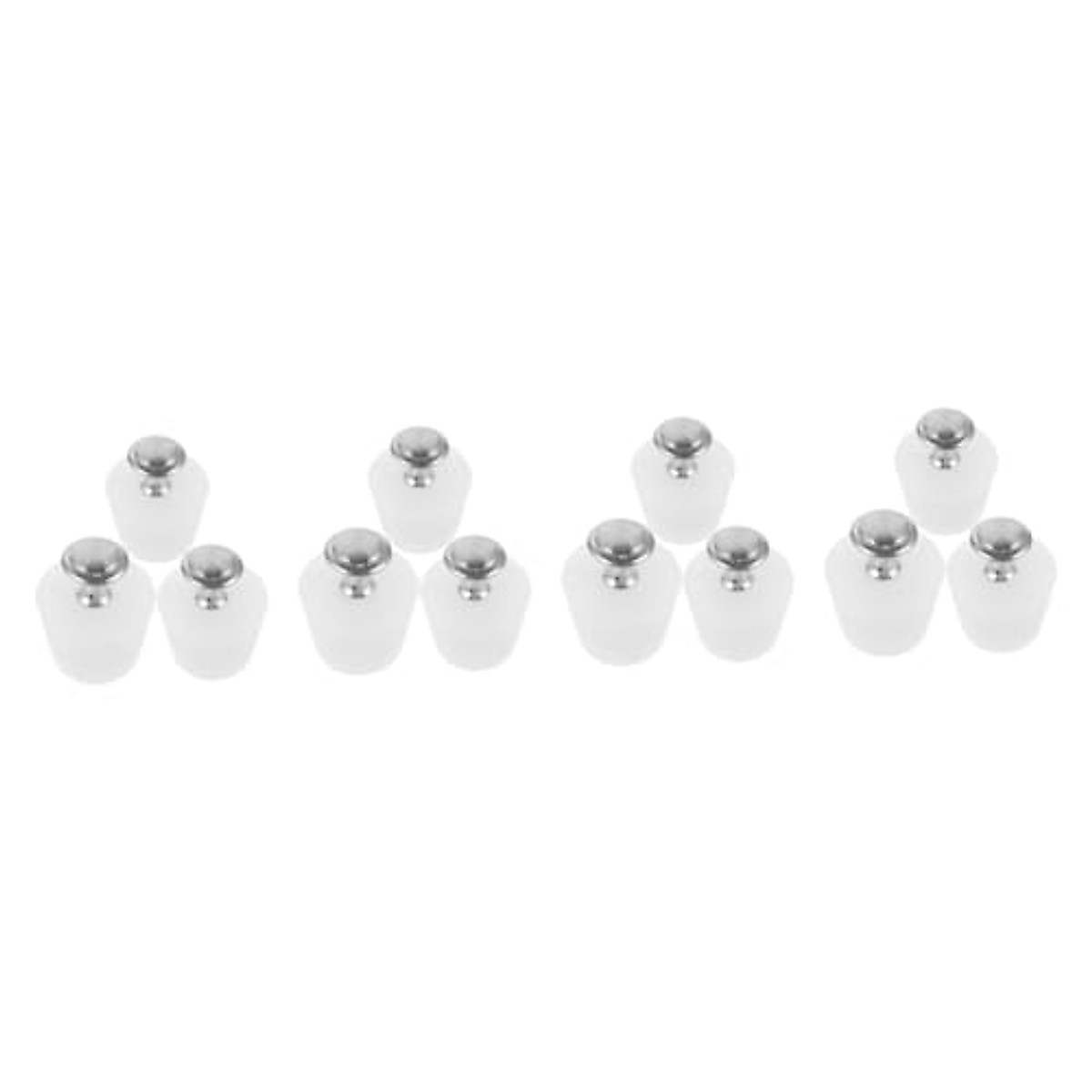 OSALADI 4sets Leak-Proof Silicone Stopper Sink Stoppers Bath Tubs Pool Stopper Indoor Tub Accessory Plug for Bath Tub Bathroom Tub Stopper Replacement Part Kitchen Sink Plug Steel 3pcs*4