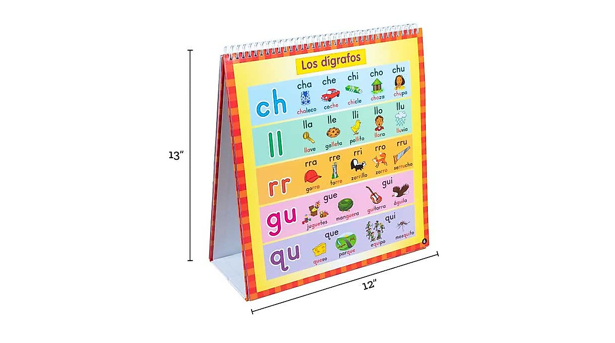 Spanish Sounds Flip Chart for Bilingual Classrooms