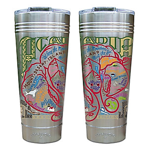 Catstudio Acadia Thermal Tumbler | Triple Wall Insulation With Non Slip Bottom | Great Travel Cup for Water, Coffee, Tea, or Smoothies