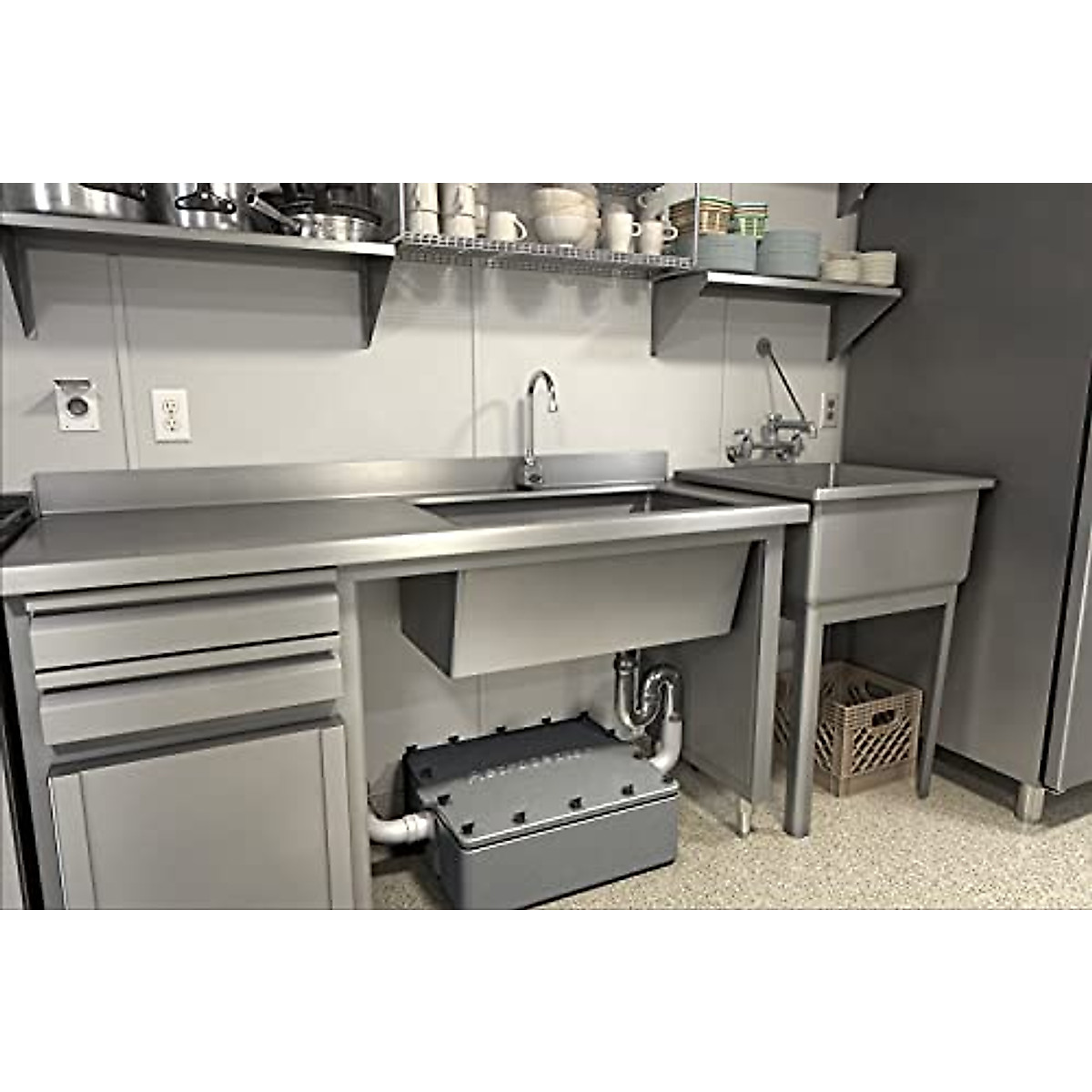 Zurn Z6922-XL AquaSense Wall-Mount Gooseneck Sensor Faucet with 0.5 GPM Aerator in Chrome