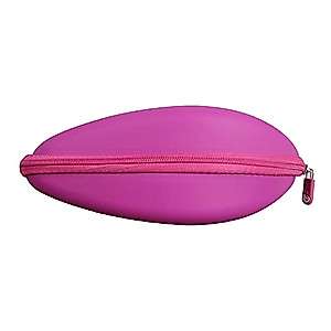 Hermitshell Travel Case Fits Shopkins/Barbie/Hello Kitty/Monster High/Supergirl Large Kids Safe Over The Ear Headphone (Hot Pink)