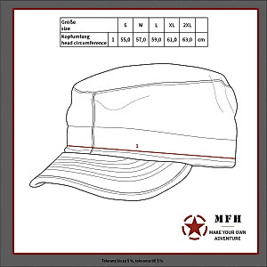 MFH Men's Classic, Black, L