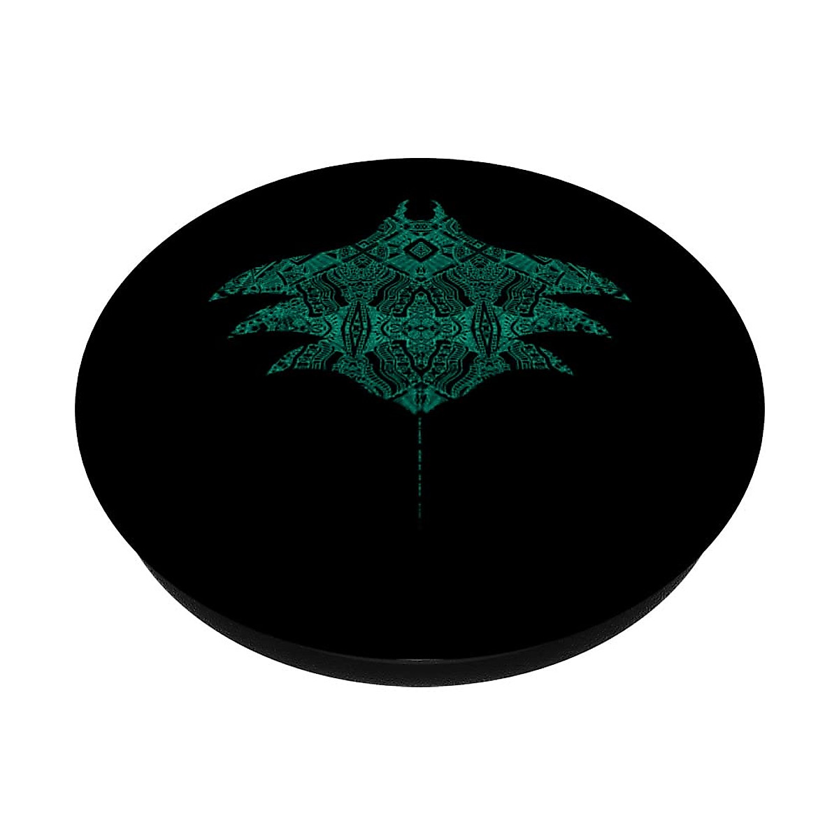 Aquarium Manta Animal Maori Polynesian Tattoo Manta Ray PopSockets Swappable PopGrip