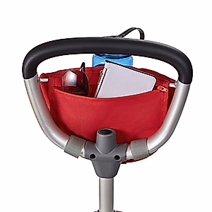 Radio Flyer Deluxe EZ Fold 4-in-1 Stroll 'N Trike, Red Tricycle, Toddler Bike