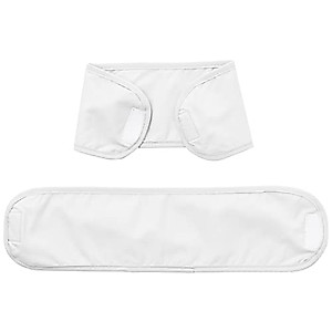 Amazon Basics Room Darkening Blackout Window Curtains with Back Tab Hanging Loops - 52" x 63", White