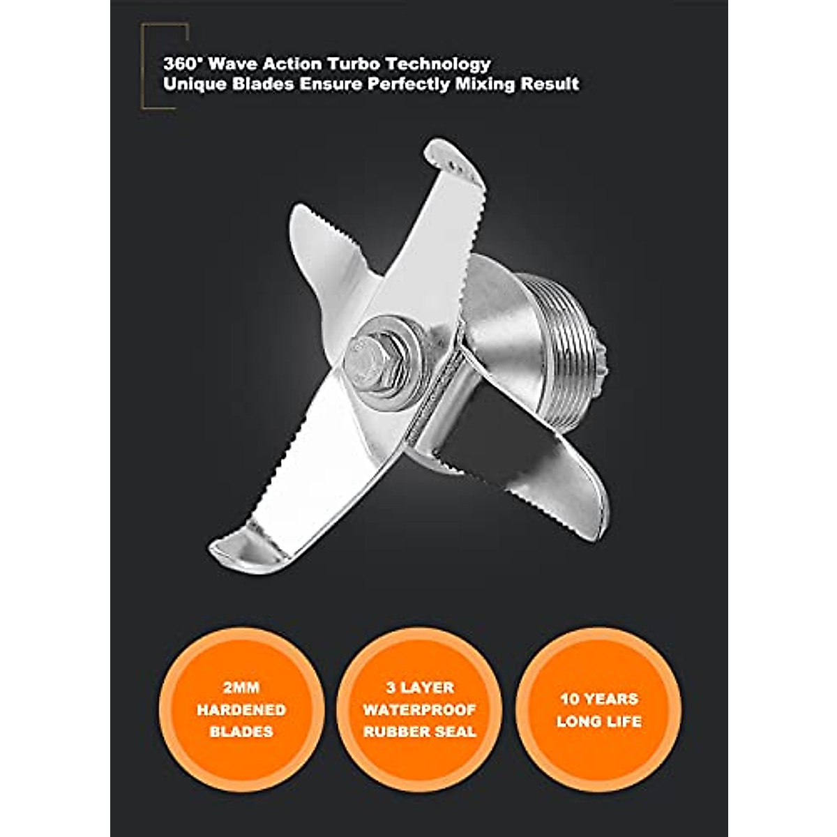 Multipurpose Power Blender, Speed Adjustable Blender with 2L Jar for Smoothies, Shakes, Juice, Soup, Mince and more (Black)