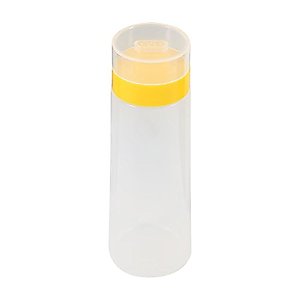 Delaman 2Pcs Jam Squeeze Bottle Cooking Salad Sauce Tank Seasoning Bottle Soy Pot Condiment Squeeze Bottles with 4 Holes (Yellow)