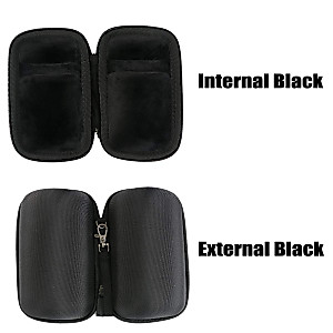 co2CREA Hard Travel Case Replacement for Sony SRS-XB100 SRS-XB12 SRS-XB13 Extra Bass Portable Bluetooth Speaker (All Black Case)