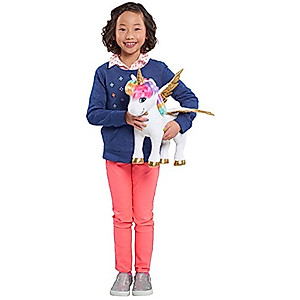 Just Play Barbie Dreamtopia Rainbow Unicorn Plush, Multicolor