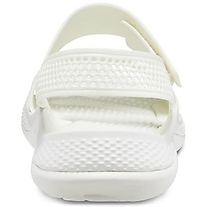 Crocs LiteRide 360 Sandals for Women, Almost White, 7