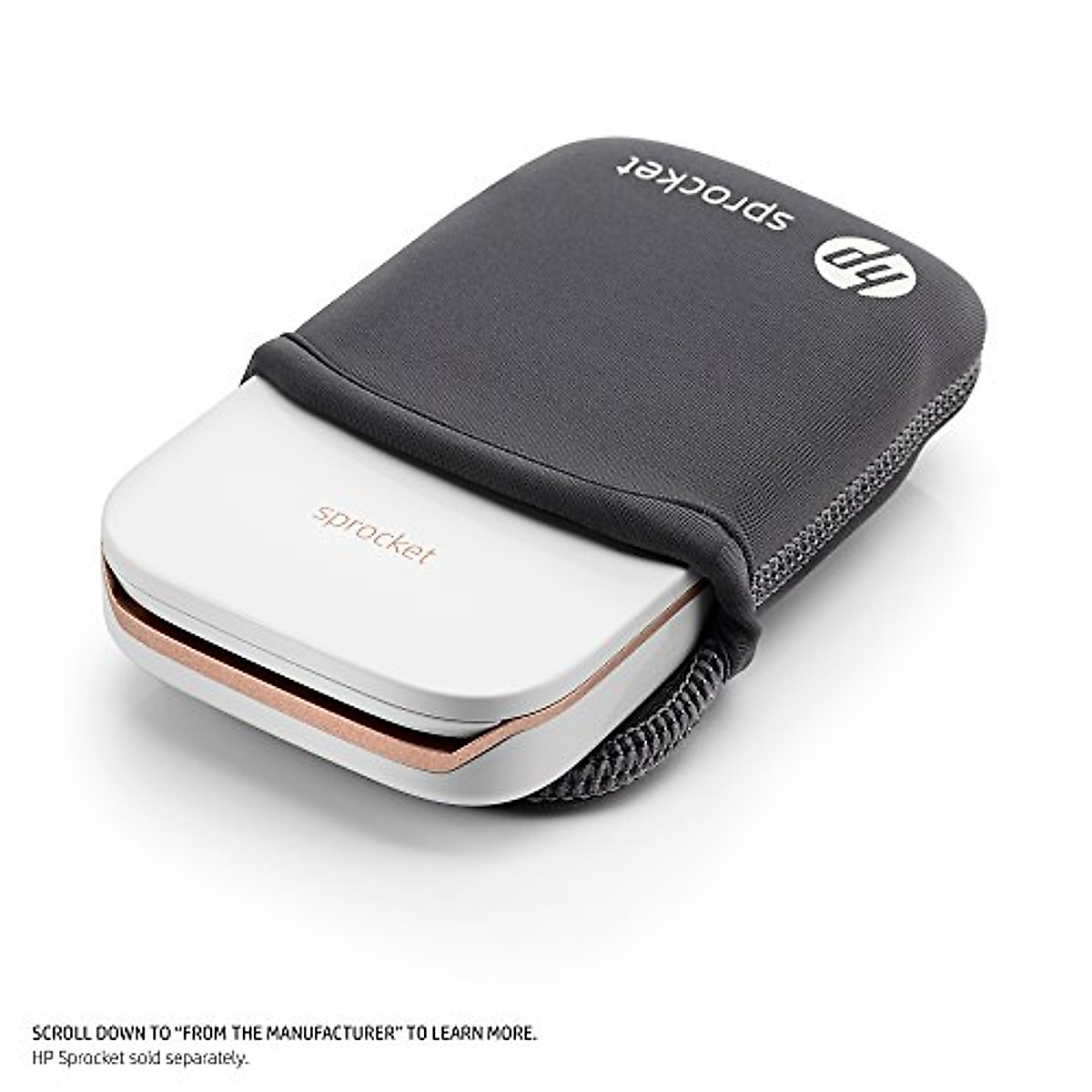 HP Sprocket Reversible Sleeve (Z2K82A): Protect Your Sprocket Portable Photo Printer