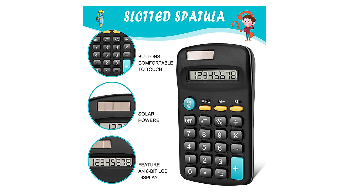 24 Pack Mini Calculators for Students & Professionals | Riccioney
