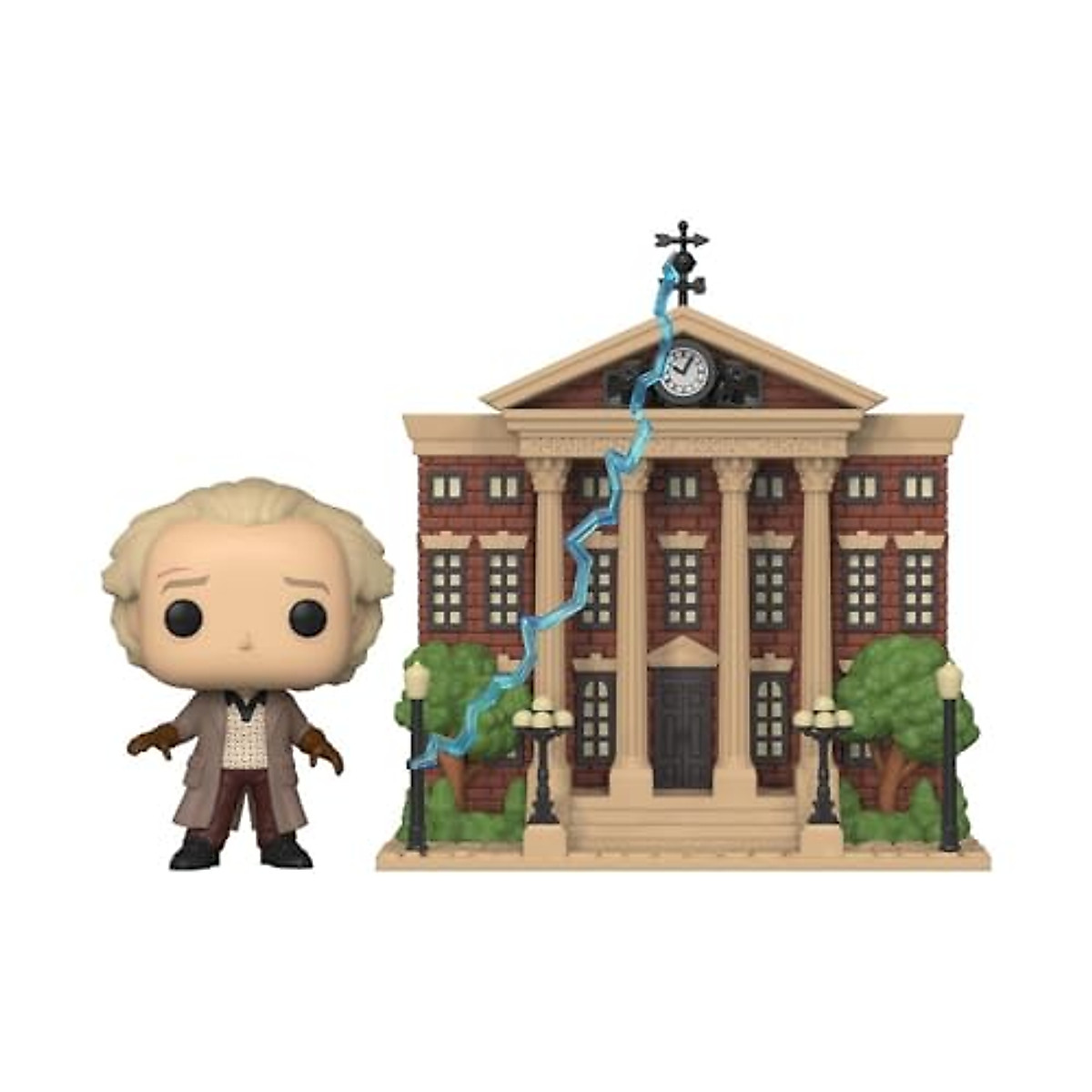 Funko Pop! Town: Back to The Future - Doc with Clock Tower