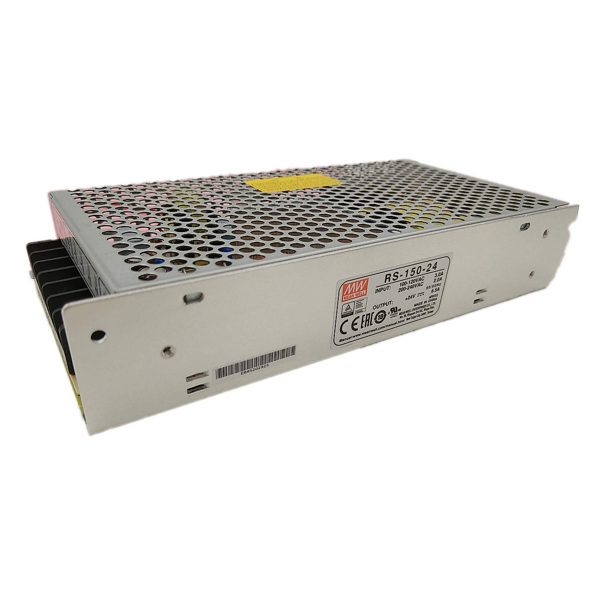 MEAN WELL RS-150-24 RS-150 Series 156 W Single Output 24 V AC/DC Switching Power Supply - 1 item(s)