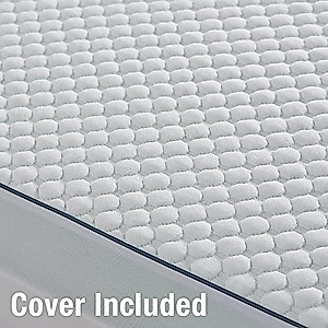 Serta 2" Lasting Dream Gel-Infused Memory Foam Mattress Topper, Twin