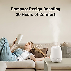 Winix L60 Ultrasonic Humidifier (White), Small