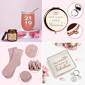 70th Birthday Gifts For Women, Happy 70th Birthday Gifts Basket For Her Mom Sister Wife Best Friend Aunt Turning 70, Birthday Gift For 70 Year Old Woman, Unique Birthday Gift Box Ideas