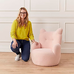 ECR4Kids Teddy Chair, Kids Furniture, Pink