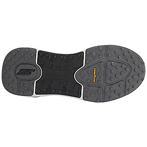 Skechers Men's Arch Fit Golf Shoe Sneaker, Black/White, 12