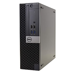 Dell OptiPlex 7040-SFF, Core i7-6700 3.4GHz, 16GB RAM, 480GB Solid State Drive, DVD, Windows 10 Pro 64bit, (Renewed)