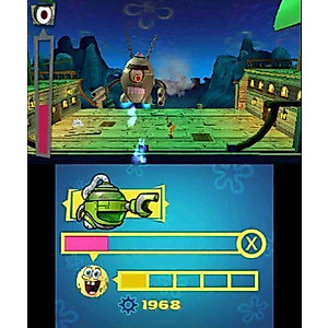 Spongebob Squarepants Plankton's Robotic Revenge for 3DS Nintendo