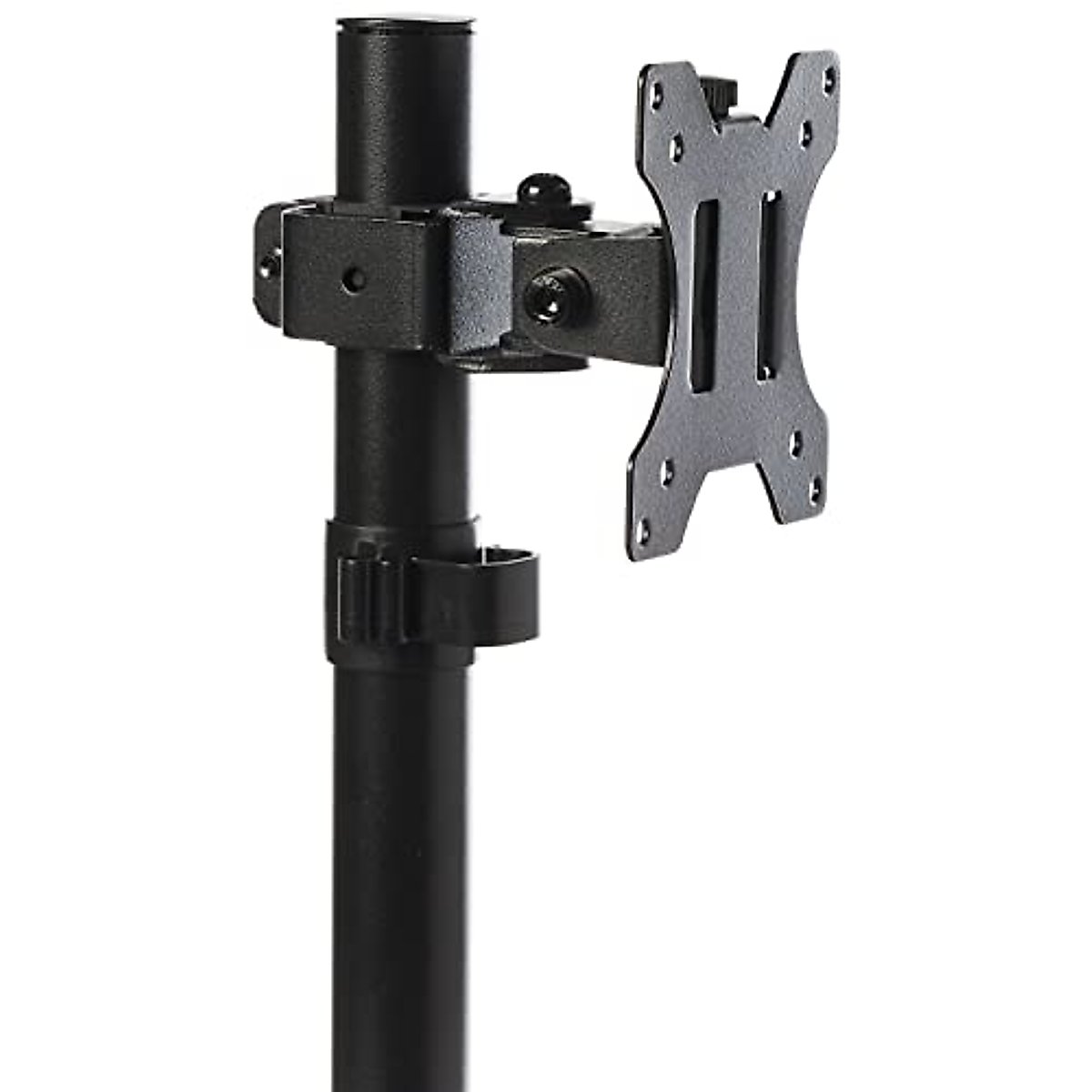 Fellowes 8049601 Professional Series Free-Standing Monitor Mount, Adjustable Computer Monitor Stand for Desk with Single Monitor Arm, 32 Inch Monitor Capacity