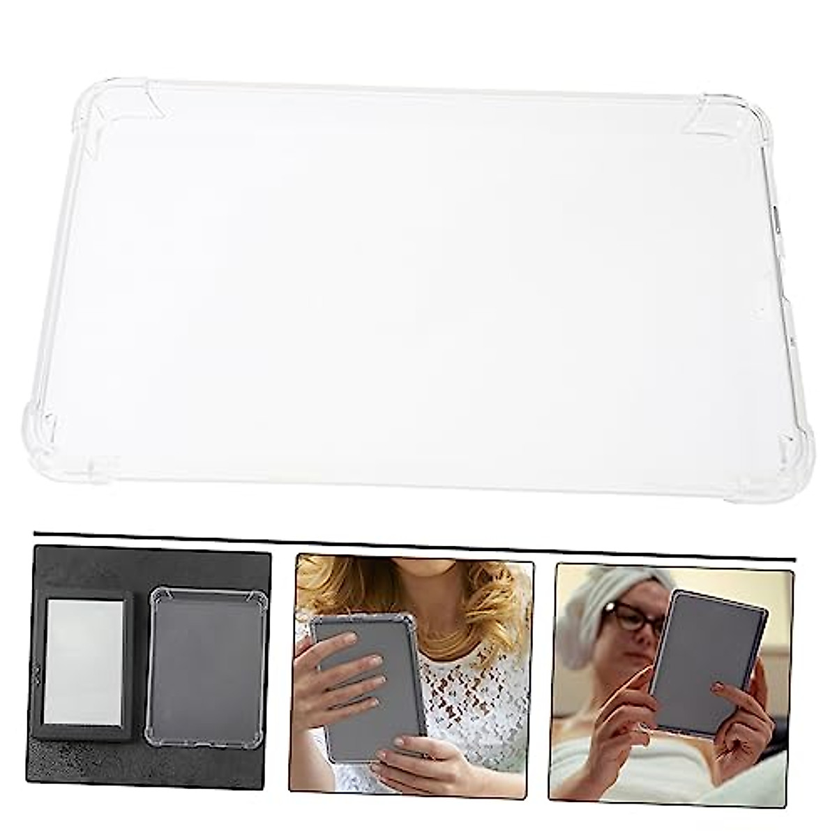 Hemobllo 11 Generation 6 Inch Anti-Drop Airbag Transparent Protective Soft Case Electronics Enclosure E Readers Ebook Protector Case Ebook Reader Shell Ebook Protective Screen Cover