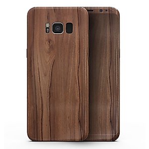 Design Skinz Design Skinz Smooth-Grained Wooden Plank Full-Body Wrap Decal Skin-Kit for The Galaxy S7