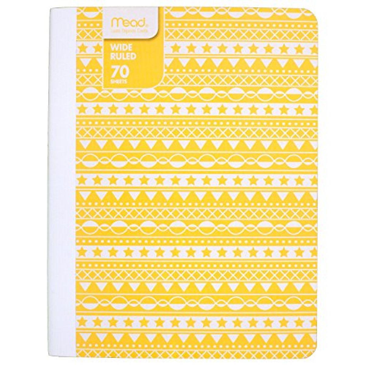 Mead Composition Book, Notebook, Wide Ruled Paper, 70 Sheets, Fashion, Design Selected For You, 1 Count (09358)