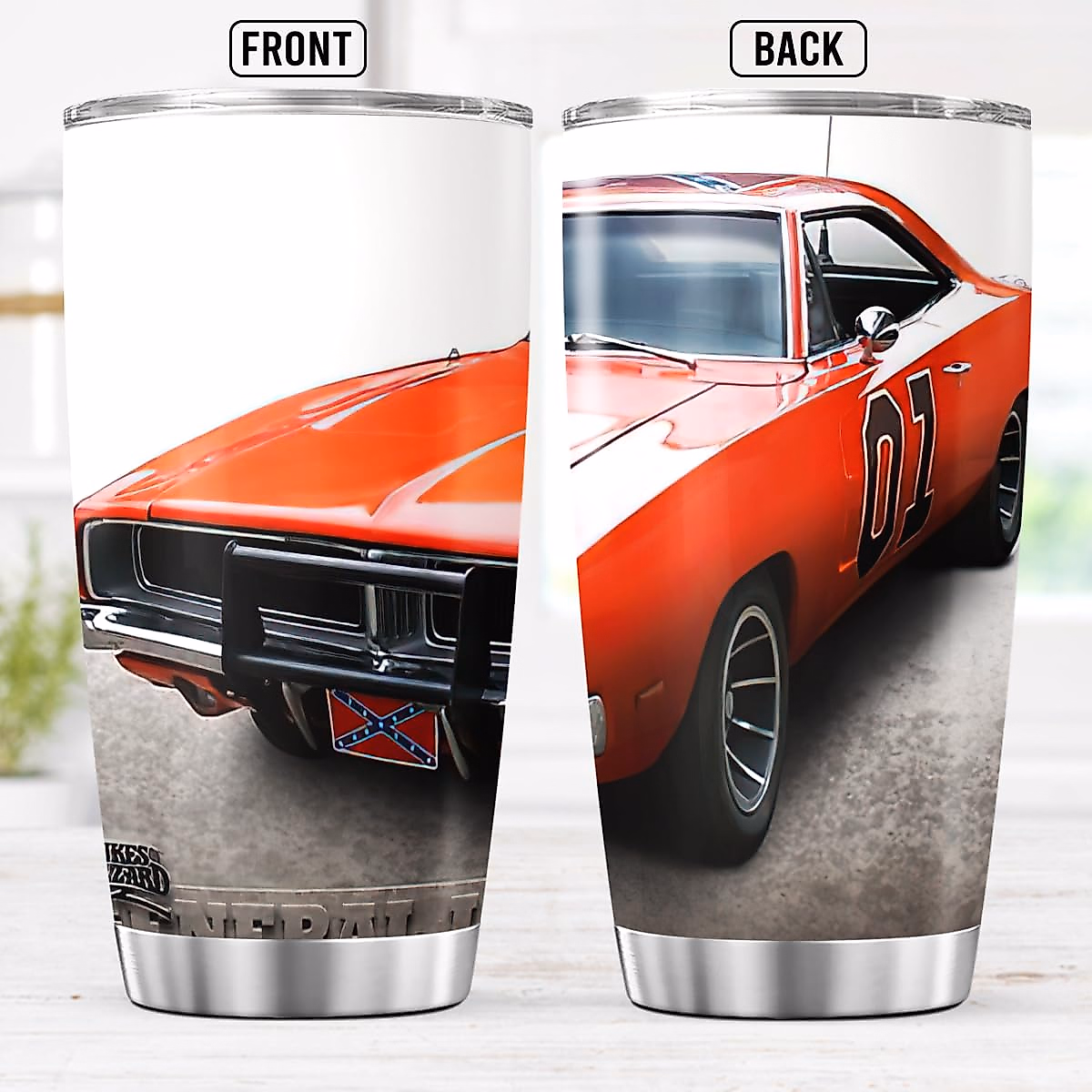 Tumbler Dukes Insulated Of Steel Hazzard Coffee General Stainless Lee 20 30 Oz