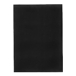 HARFINGTON 14 Count Cross Stitch Cloth 20 by 28 Inch Cross Stitch Fabric Classic Reserve Embroidery Cloth for Craft Embroidery, Handmade Needlework, DIY Handicrafts, Black