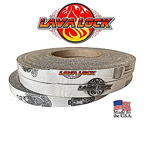 1/2" x 1/8" LavaLock High Temp BBQ Gasket Smoker Seal for Nomex Door Lid, Self Stick Grey