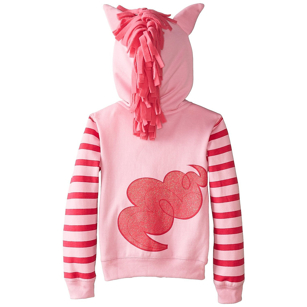 My Little Pony Toddler Girls' Pinky Pie Cosplay Hoodie, Pinkie Pie, 8-10
