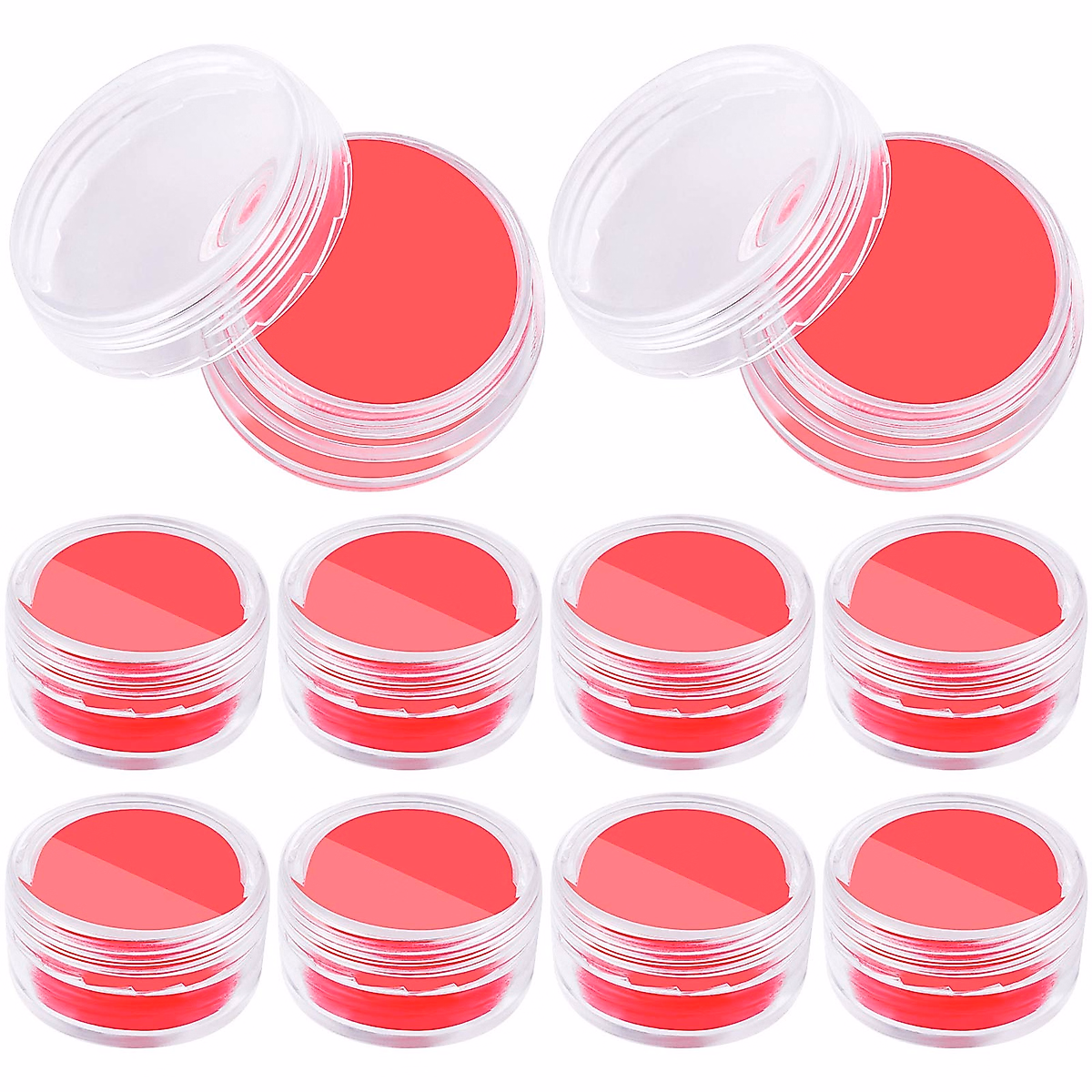 20 Pcs Diamond Art Wax Refills Glue for Diamond Art Painting 10 Pack Diamond Art Wax, DIY Diamond Paint Wax Holder Case with Clay Storage Box for Diamond 3D Painting Embroidery Accessories