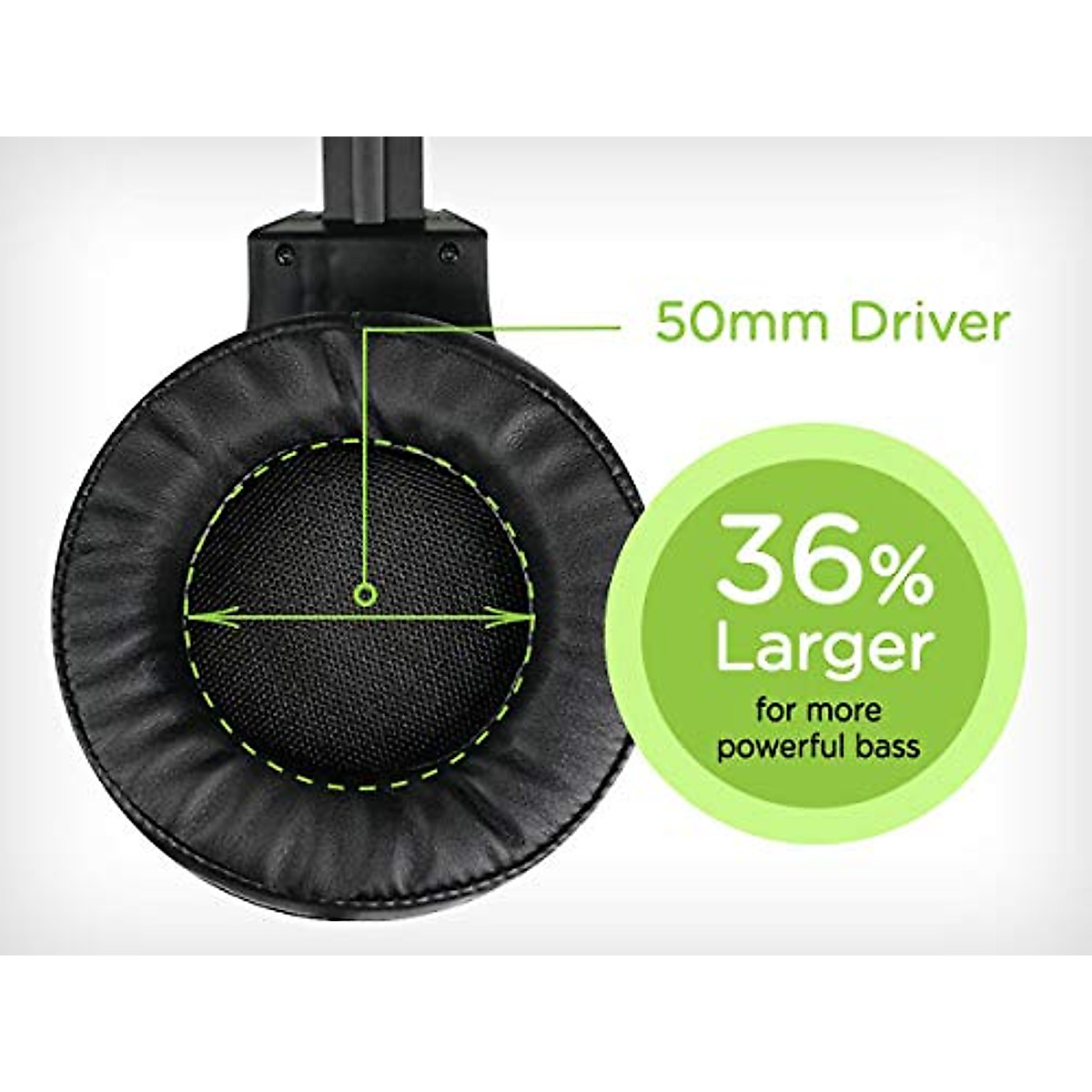 IOGEAR Kaliber NUKLEUS Gaming Headset - Xbox One S/Xbox One - PS4 - PC/Mac & Mobile Devices - 50mm Drivers - Built-in Volume Control - 3.5mm 4-Pole Stereo Plug - Includes Y Adapter for PCs - GHG601 , Black