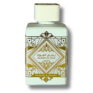 Lattafa Bade'e Al Oud Honor & Glory for Unisex Eau de Parfum Spray, 3.4 Ounce / 100 Ml