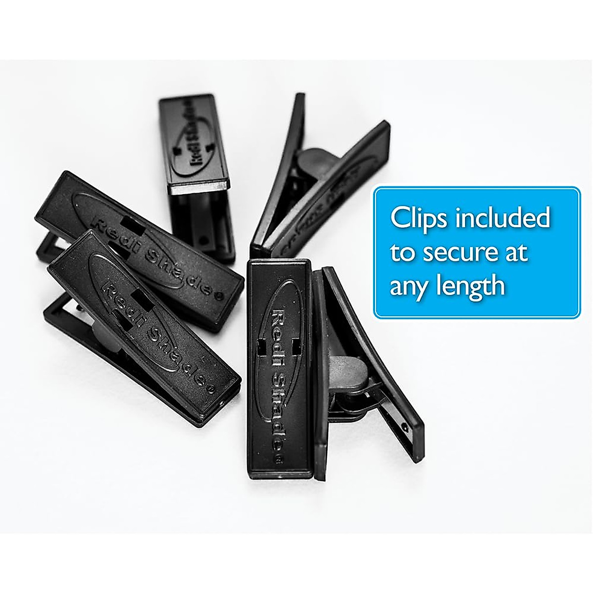 Redi Shade No Tools Original Blackout Pleated Paper Shade Black, 36 in x 72 in, 6 Pack